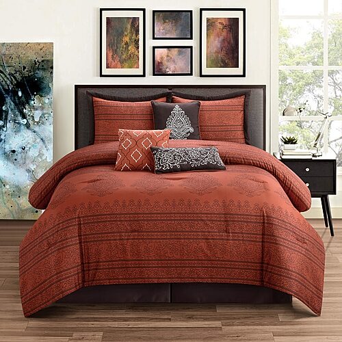 Click here for Stratford Park Linati 7-pc. Damask + Scroll Midwei... prices