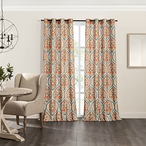 Click here for Fieldcrest Catalina Print Grommet Top Light-Filter... prices