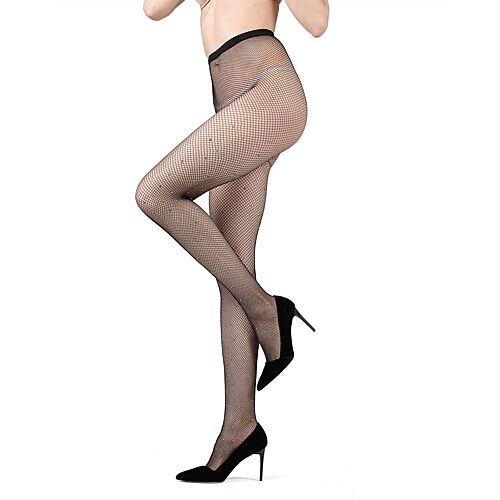 Click here for MeMoi Womens Rhinestone Mini Fishnet Tights  Mediu... prices