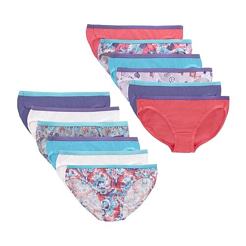 Click here for Girls Hanes Ultimate(R) 12pk. Fashion Cotton Bikin... prices