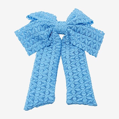 Click here for Arizona Blue Textured Hair Bow  One Size  Blue prices