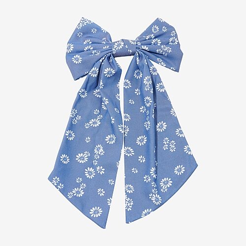 Click here for Arizona Floral Denim Hair Bow  One Size  Blue prices