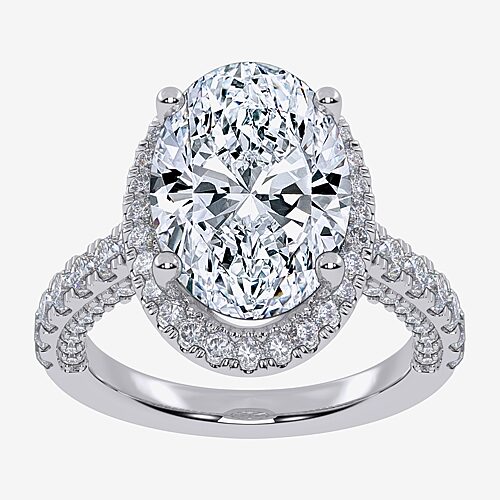 Click here for (G-H / Vs2-Si1) Womens 4 CT. T.W. Lab Grown White... prices
