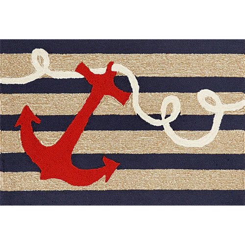 Liora Manne Frontporch Anchor Rug