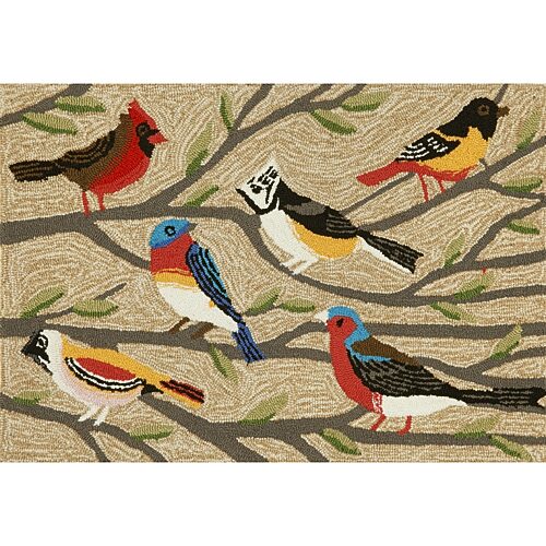 Liora Manne Frontporch Birds Area Rug