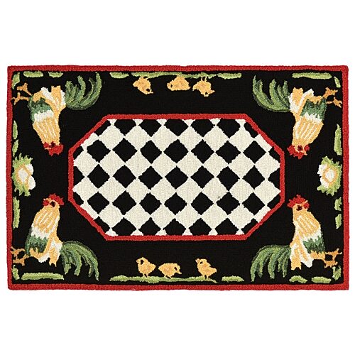 Click here for Liora Manne Frontporch Rooster Indoor/Outdoor Runn... prices
