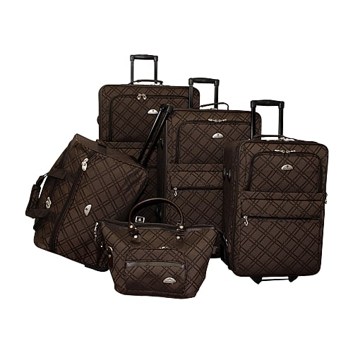 Click here for American Flyer Pemberly Buckles 5pc. Luggage Set -... prices