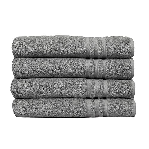 Click here for Linum Home Denzi 4-Pc. Bath Towel Set - Dark Grey prices