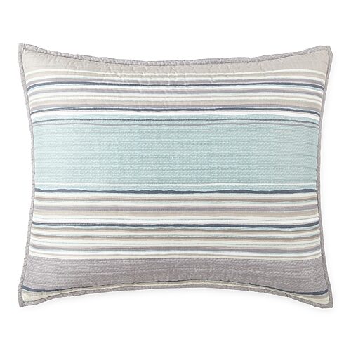 Click here for Home Expressions Reagan Pillow Sham  One Size  Blu... prices