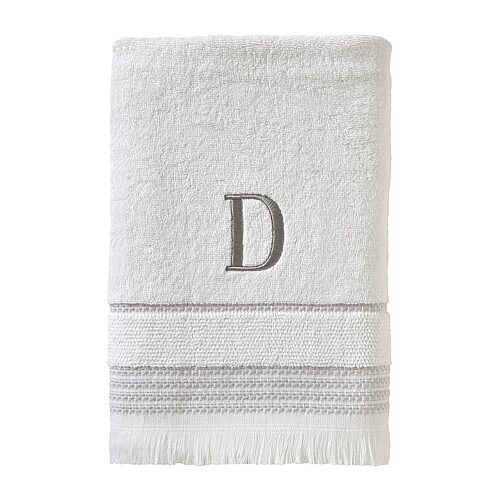 Click here for Saturday Knight Casual Monogram Bath Towel  One Si... prices