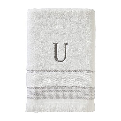 Click here for Saturday Knight Casual Monogram Bath Towel  One Si... prices