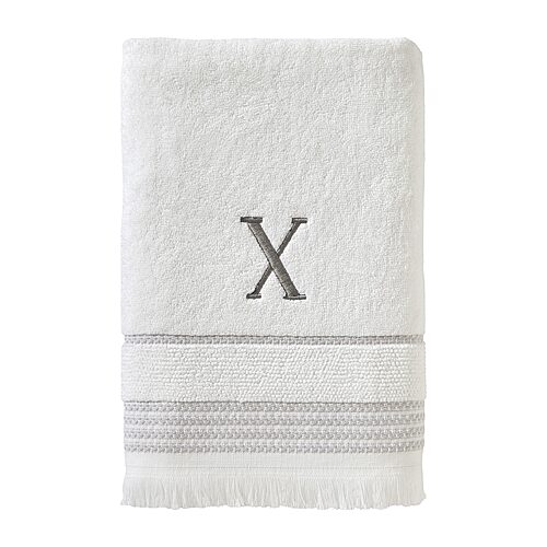 Click here for Saturday Knight Casual Monogram Bath Towel  One Si... prices