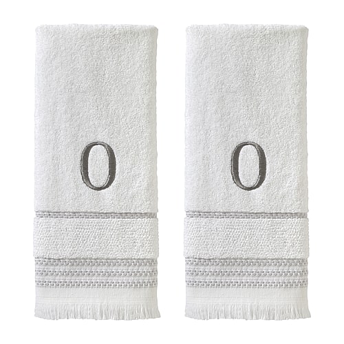 Click here for Saturday Knight Casual Monogram 2-pc. Hand Towel... prices