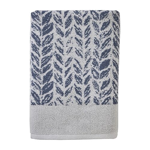 Click here for Saturday Knight Distressed Leaves Floral Bath Towe... prices