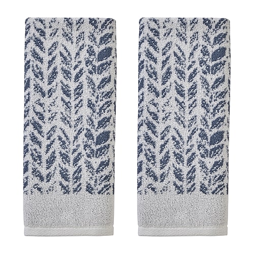 Click here for Skl Home Distressed Leaves Turkish Cotton 2 Piece... prices