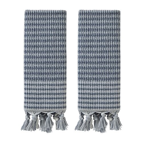 Click here for Skl Home Long Borough Turkish Cotton 2 Piece Hand... prices
