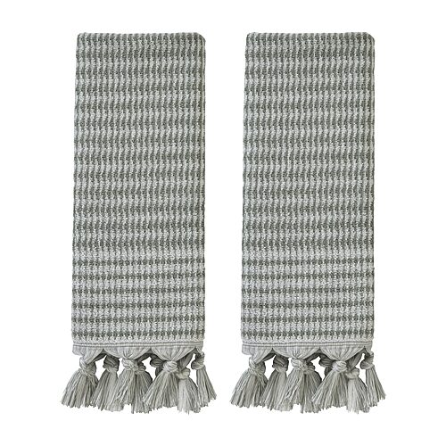 Click here for Skl Home Long Borough Turkish Cotton 2 Piece Hand... prices
