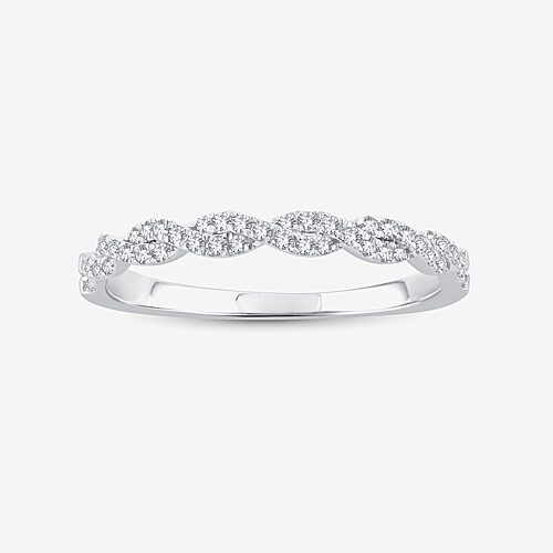 Click here for 1/5 CT.T.W. Natural Diamond 10K or 14K White Gold... prices