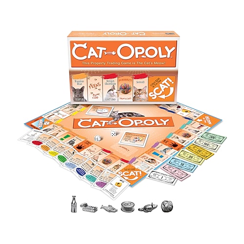 Click here for Cat-Opoly Game  One Size  Multiple Colors prices
