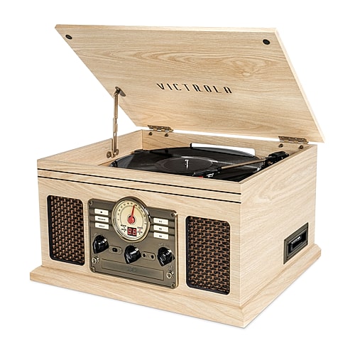 Click here for Victrola Quincy Turntable  One Size  Brown prices