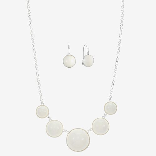 Click here for Liz Claiborne Collar Necklace And Drop Earring Wom... prices