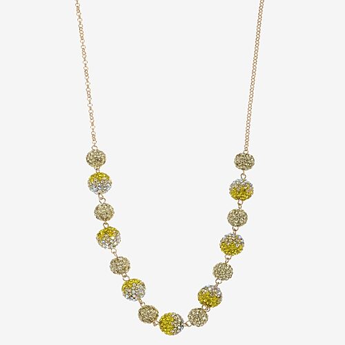 Click here for Monet Jewelry Womens Yellow 17 Inch Collar Necklac... prices