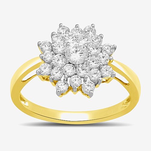Click here for Womens 1 CT. T.W. Lab Grown White Diamond 10K Gold... prices
