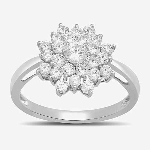 Click here for Womens 1 CT. T.W. Lab Grown White Diamond 10K Gold... prices