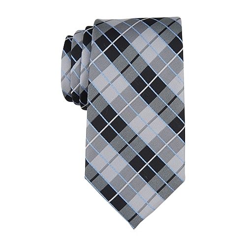Click here for Stafford Fincher Checked Tie  One Size  Black prices