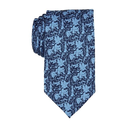 Click here for Stafford Wilson Palm Plaid Tie  One Size  Blue prices