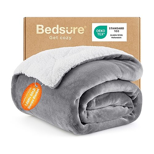 Click here for Bedsure Gentlesoft Fleece Washable Throw  One Size... prices