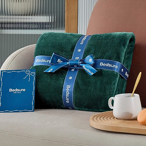 Click here for Bedsure Flannel Solid Midweight Blanket  One Size... prices