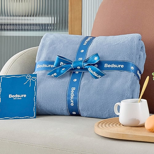 Click here for Bedsure Flannel Solid Midweight Blanket  One Size... prices