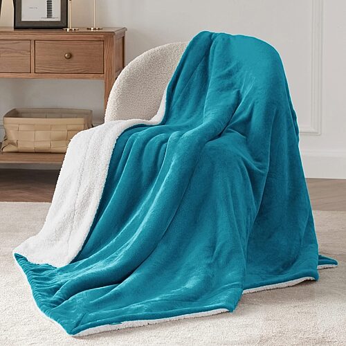 Click here for Bedsure Sherpa Solid Midweight Blanket  One Size... prices