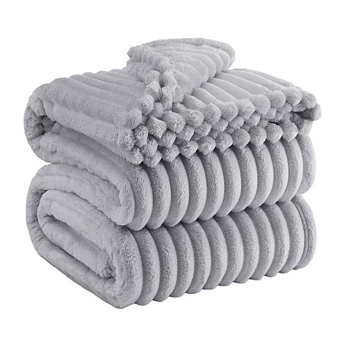 Click here for Bedsure Chunky Corduroy Midweight Blanket  One Siz... prices