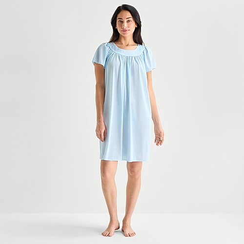 Click here for Adonna Womens Short Sleeve Round Neck Nightgown  P... prices
