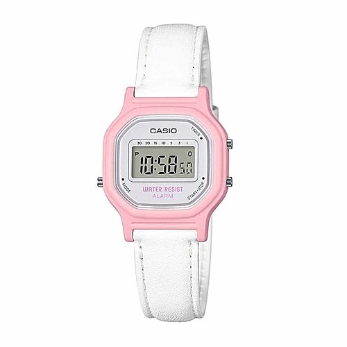 Click here for Casio Womens Casual Digital Watch  White/Pink prices
