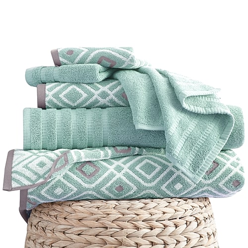 Click here for Pacific Coast Textiles Oxford Yarn Dyed 6-pc.Bath... prices