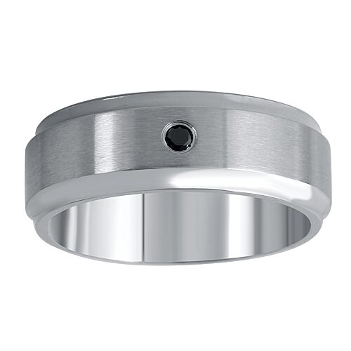 Click here for Mens 9M Diamond Accent Natural Black Diamond Stain... prices