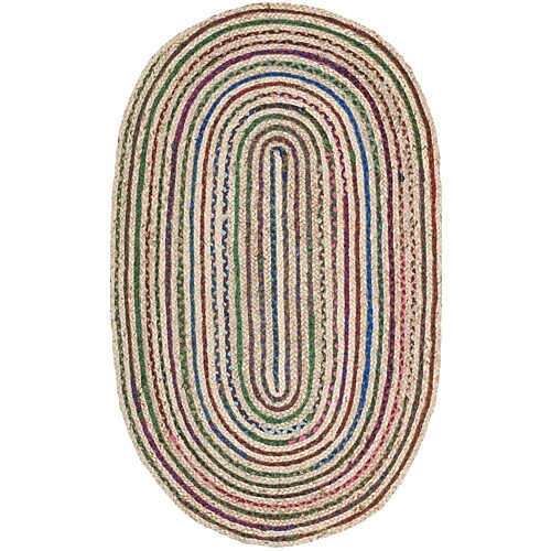 Click here for Safavieh Amaia Striped Oval Rug  One Size  Multipl... prices
