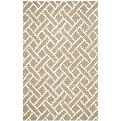 Click here for Safavieh Sammy Geometric Hand Tufted Wool Rug  One... prices