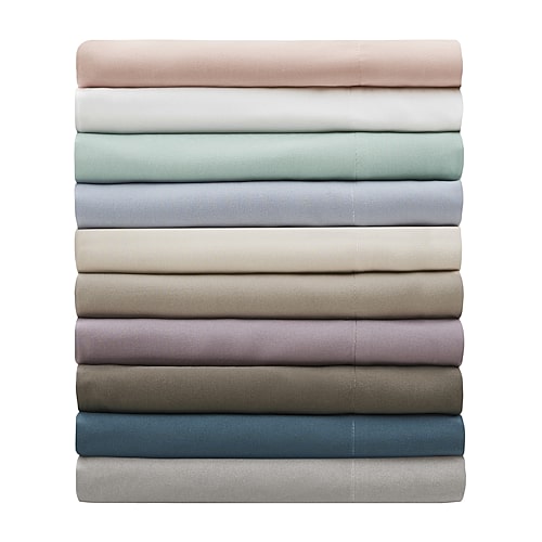 Click here for Madison Park 3M-Microcell Solid 4-Pc. Sheet Set  Q... prices