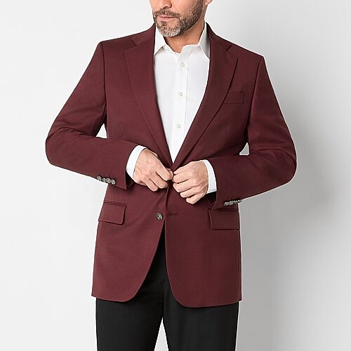 Click here for Stafford Hopsack Mens Classic Fit Sport Coat  38 R... prices