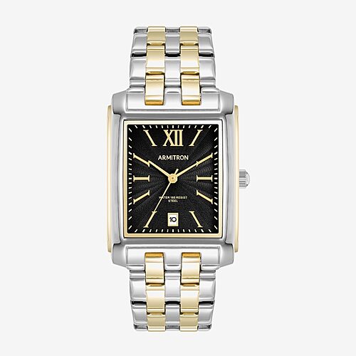 Click here for Armitron Mens Two Tone Stainless Steel Bracelet Wa... prices