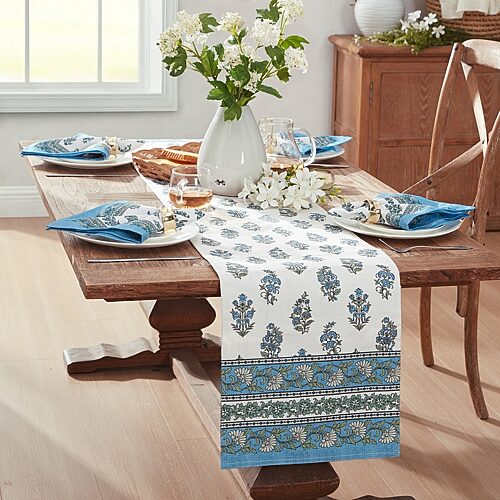 Click here for Tropez Block Print Stain Water Resistant Indoor an... prices