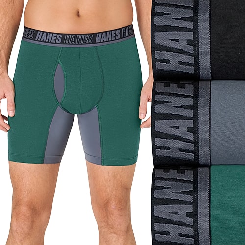 Click here for Mens Hanes(R) Ultimate 3pk. Moves X-TEMP(R) Cotton... prices