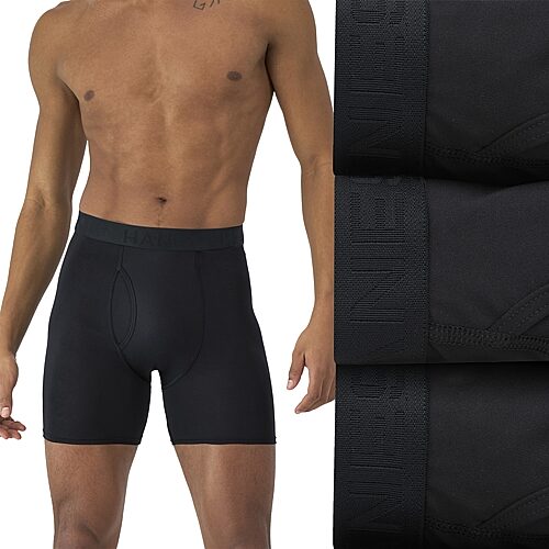 Click here for Mens Hanes(R) Ultimate 3pk. Comfort Sport Boxer Br... prices