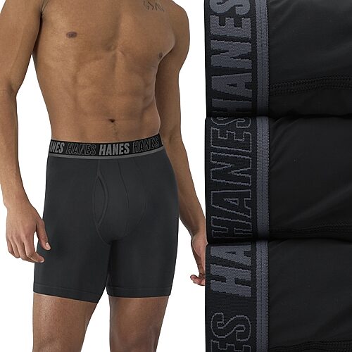 Click here for Mens Hanes(R) Ultimate 3pk. Moves X-TEMP(R) Boxer... prices