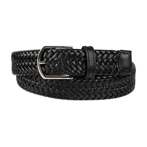 Click here for Haggar Leather 35mm Lace Mens Belt  X-large  Black prices