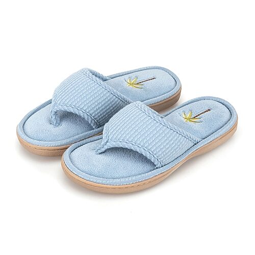 Click here for Isotoner Womens Slip-On Slippers  Small  Blue prices